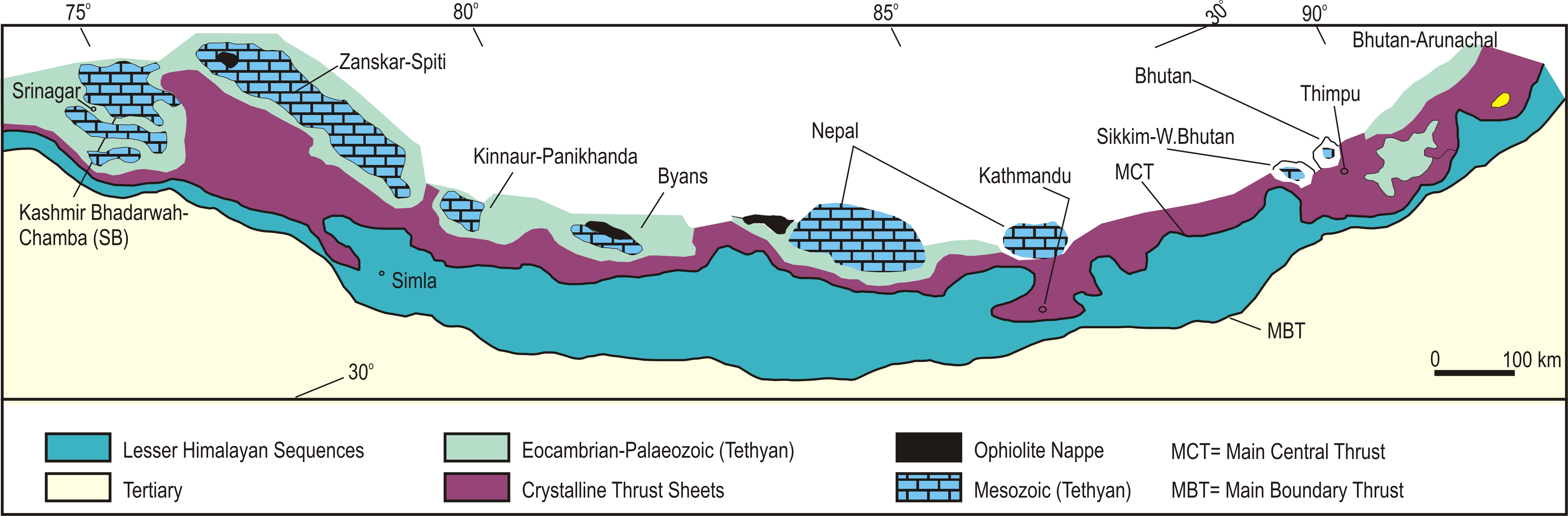 Lithology and Thickness