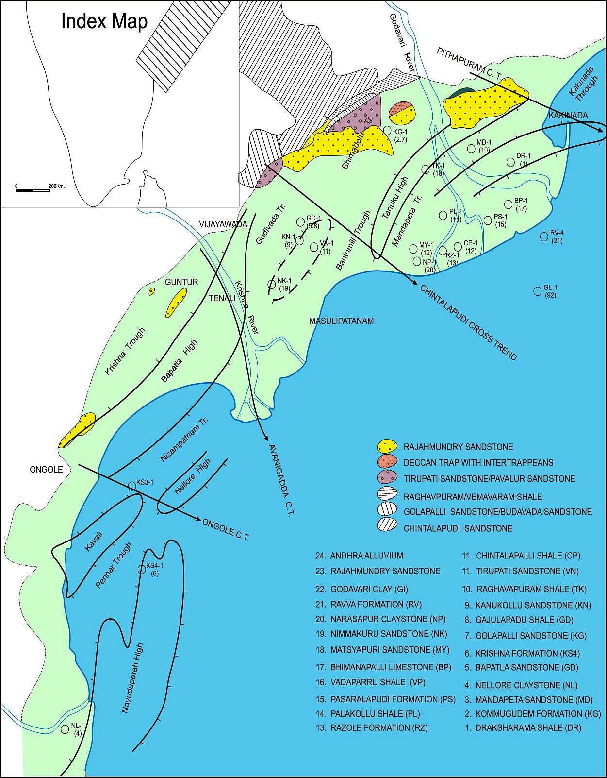 Lithology and Thickness