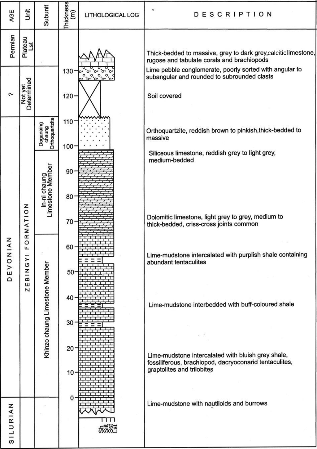 Lithology Pattern: